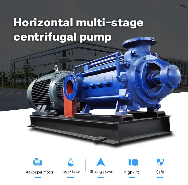 Pipeline Booster Boiler Feedwater Industrial Sand Gold Mining Mine Dewatering Horizontal Multi ...