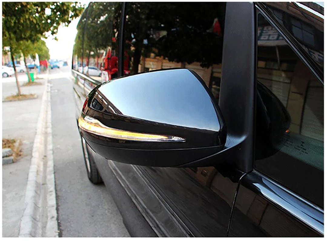 V-Class W447 Black Side Mirror Covers for Mercedes Benz Vito W447, Easy ...