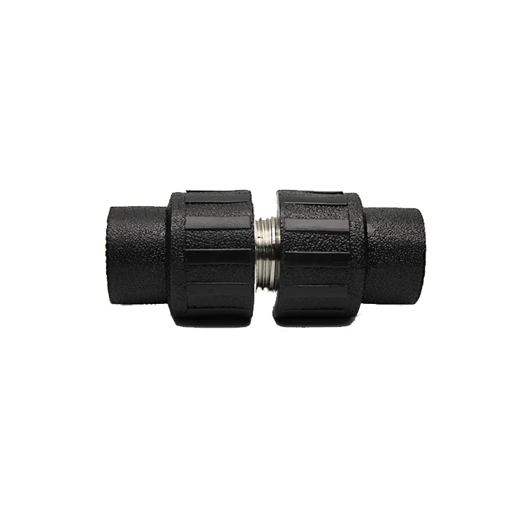HDPE PE Plastic Pipe Thread Fitting - Male Threads Coupling