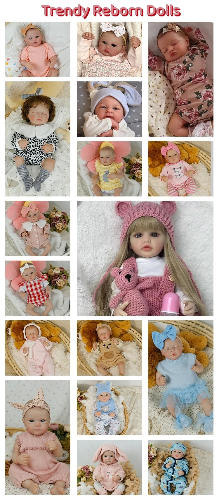 Lifereborn Crying Baby Newborn Reborn Dolls Lifelike Soft Bebe Reborn ...