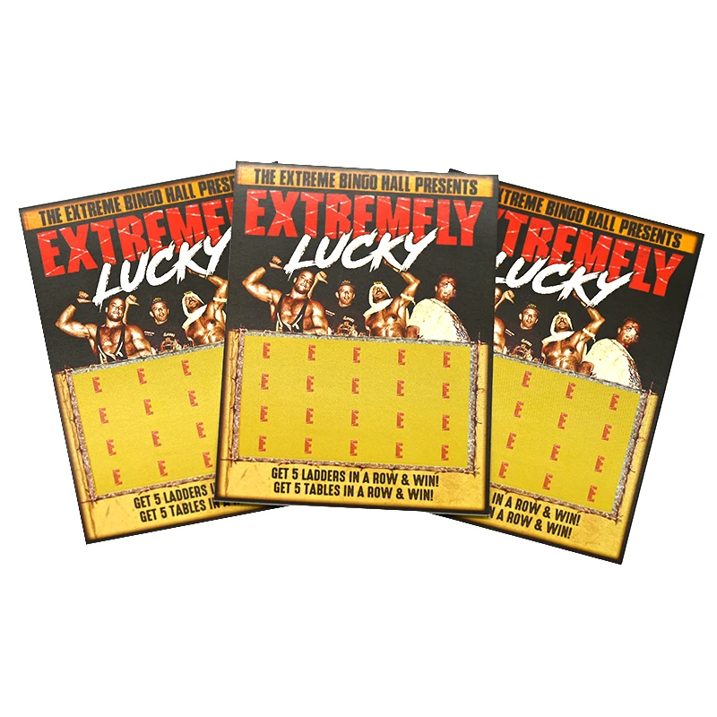 Custom Top Quality Scratch Off Cards Free Design Custom Double-sided ...