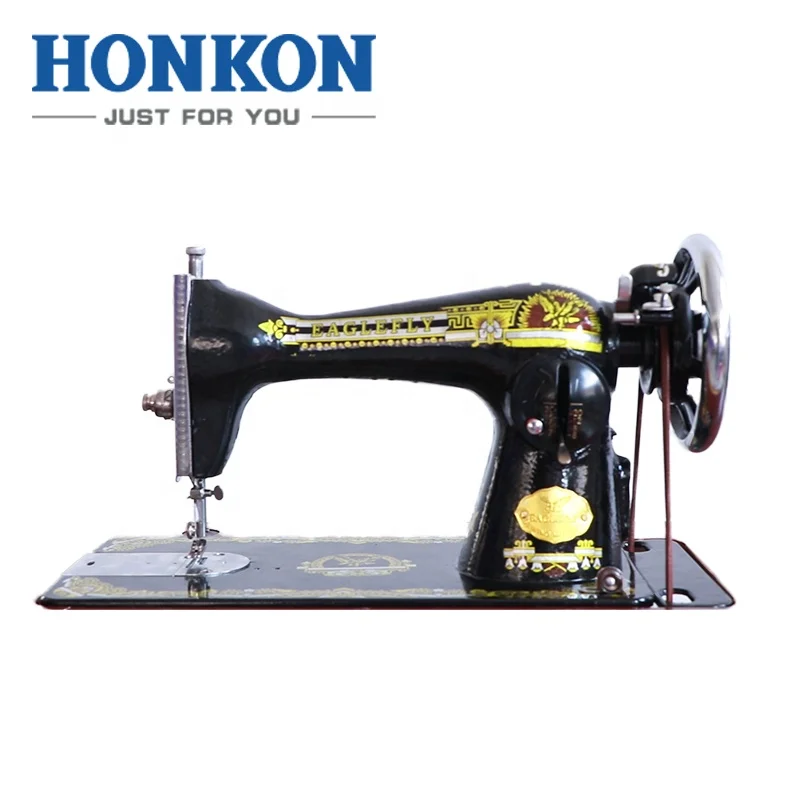 HONKON Black Style Sewing Machines - High-Speed & Reliable