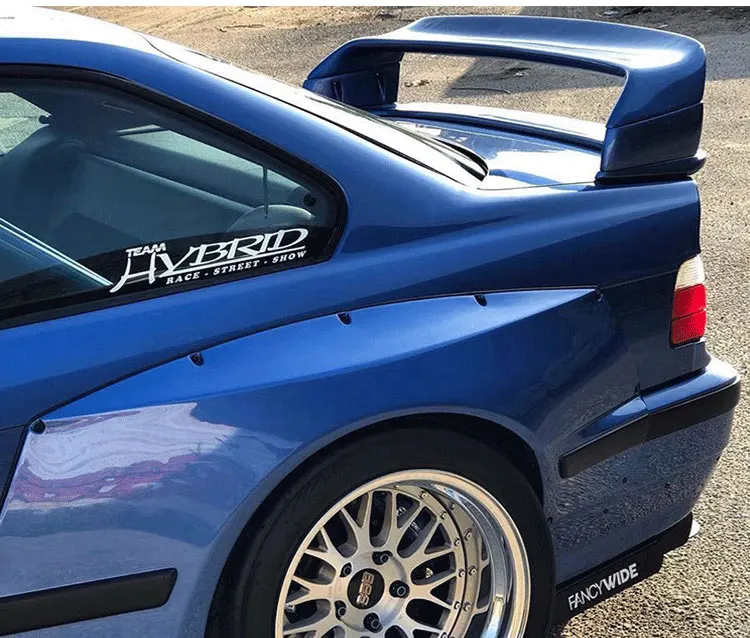 Hot Selling Abs Rear Spoiler Double Layer Back Trunk Tail Wing For Bmw ...