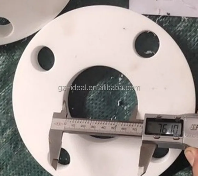Custom Ptfe Seal Flange Gasket Plate Flange Washer Board Spacer Disc ...