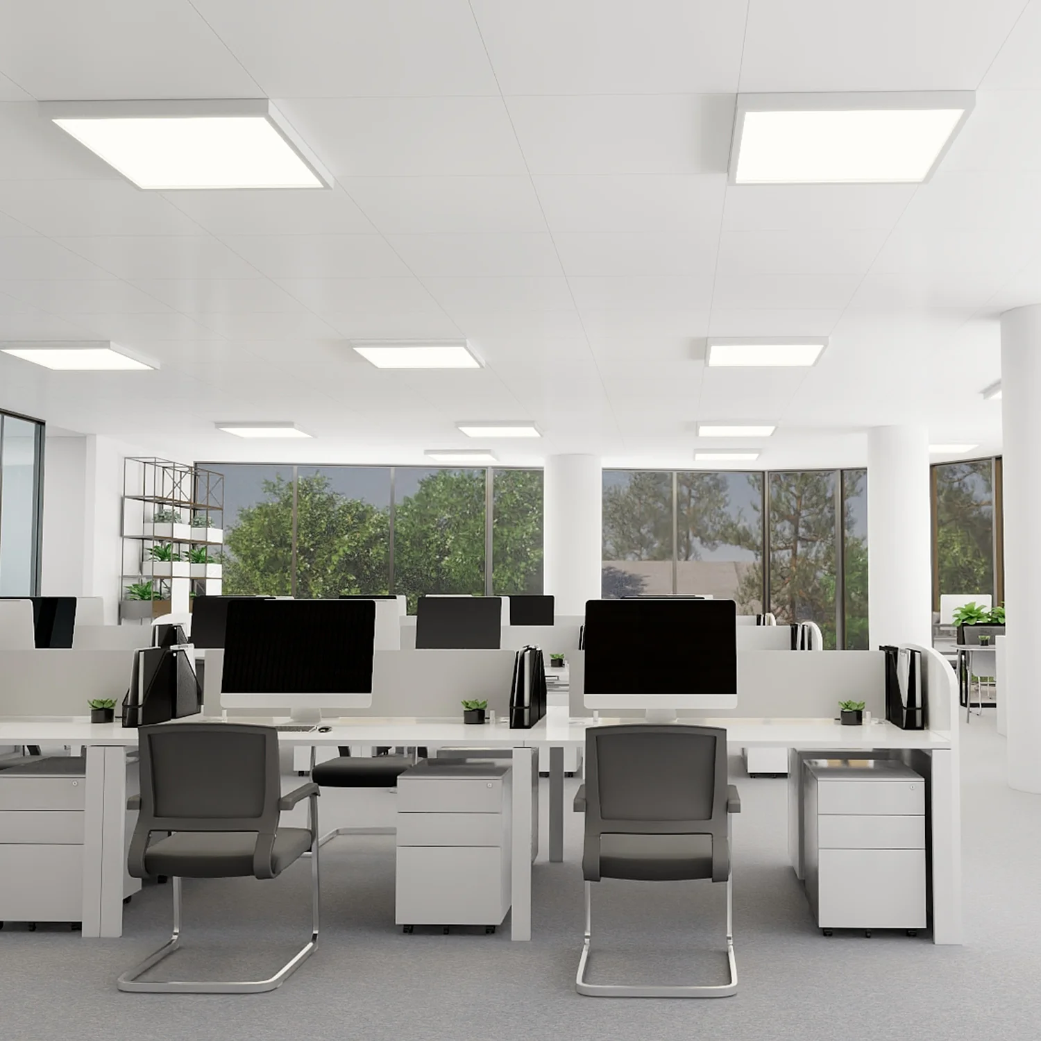 Screwless Aluminum Panel Frame for Backlight LED Panel Lighting ...