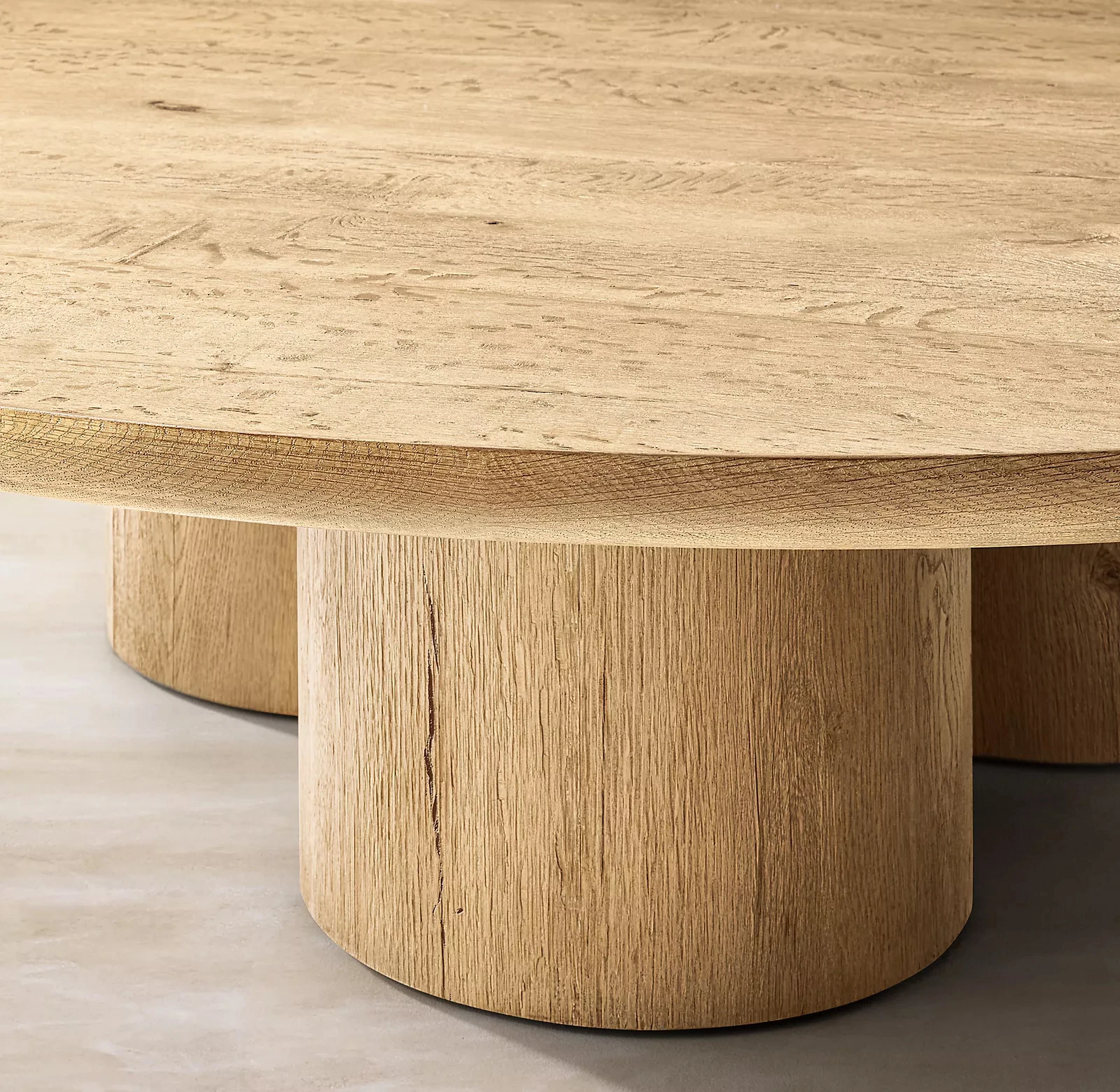 Modern American Style Living Room Furniture Wooden Coffee Tables Round ...