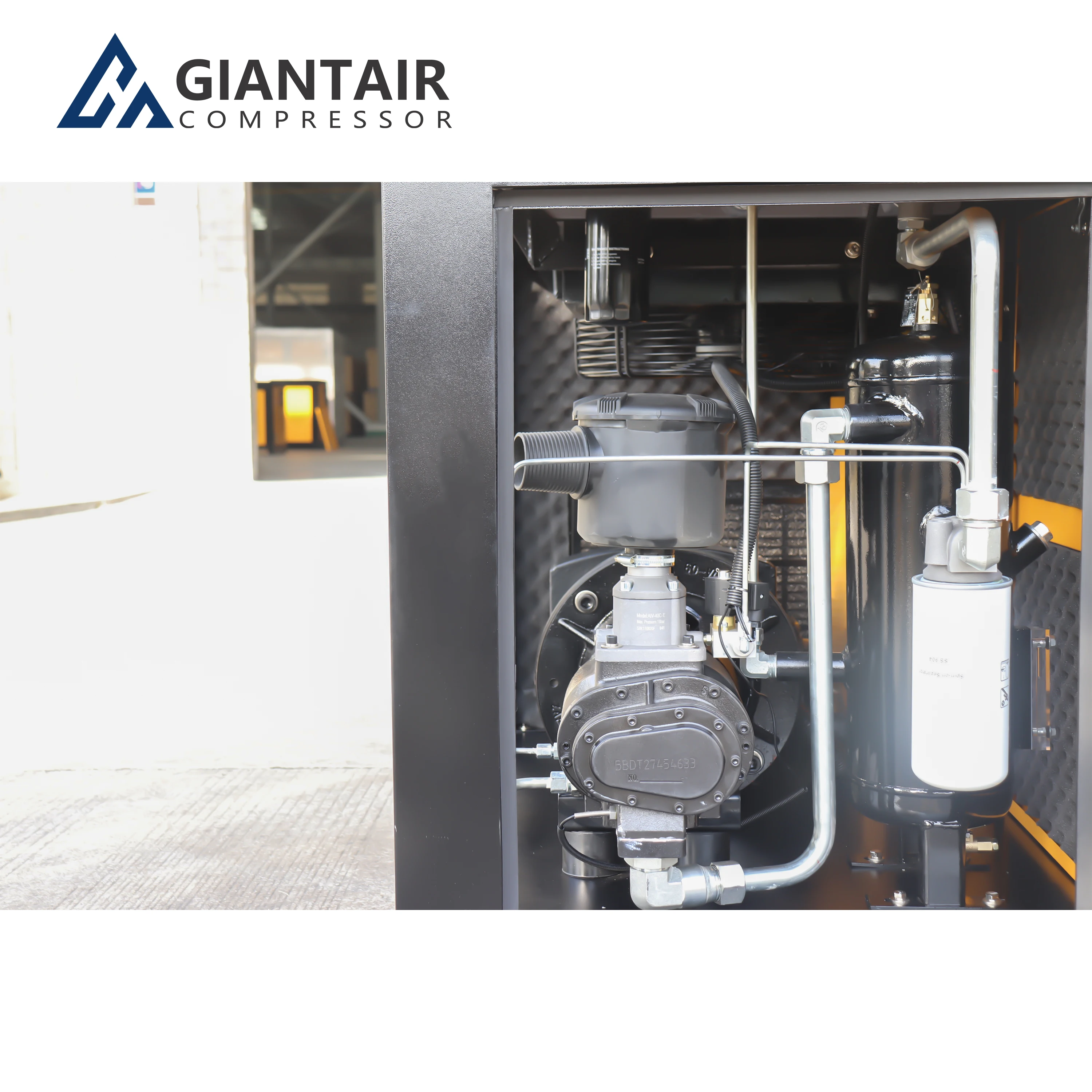 Hot Sales 7.5kw 11kw 15kw 22kw Screw Air Compressor With Air Dryer And ...