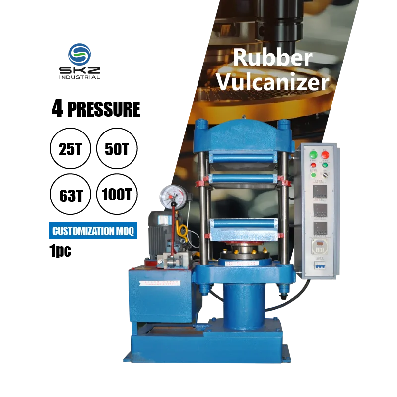 Skz401 Hydraulic Press Rubber Vulcanization Machine Equipment - Buy ...