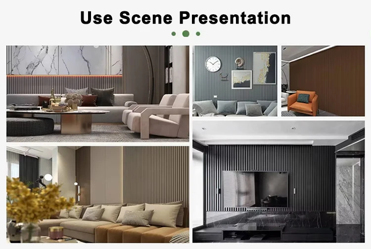 Estate Wpc Grate Wall Panel Interior Exterior Wall Panel WPC Cladding ...