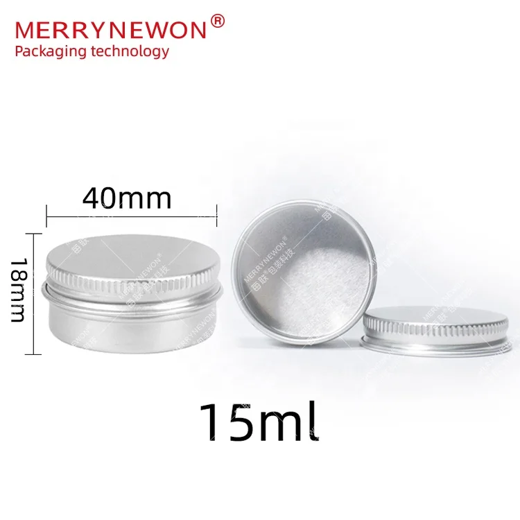Tin Lip Balm Containers