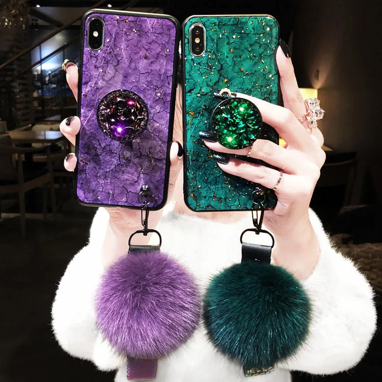 SANSUNG S10+ case w popsocket n fur wris - munimoro.gob.pe