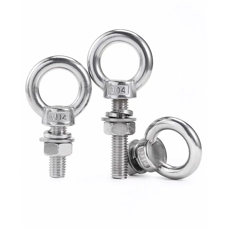 Lifting Bolt Din580 M3 Forged Lifting Rigging Eye Bolt Anchor 316 304 ...
