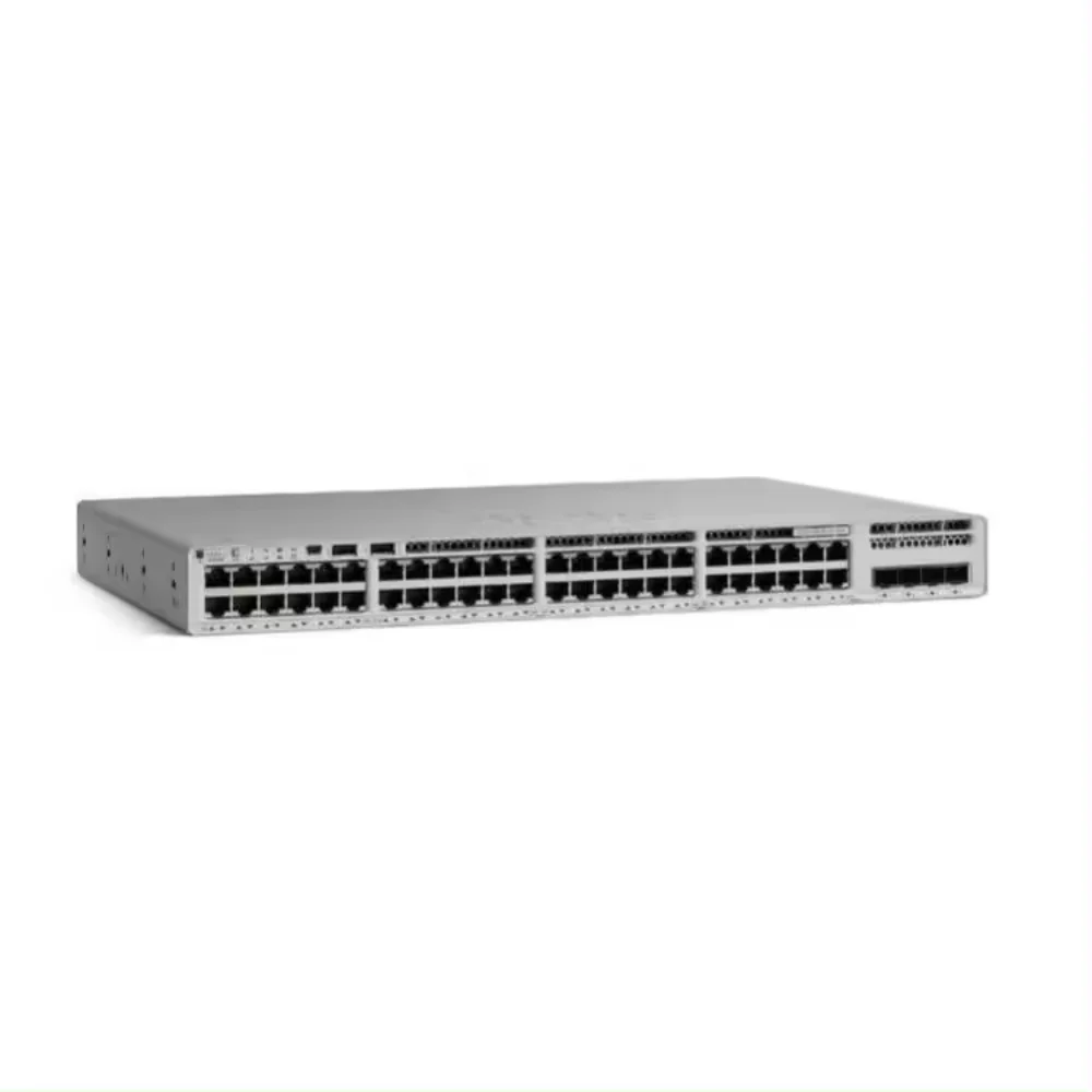 Original 24 Port Gigabit Managed Network Switch C9200-48p-a With Good ...