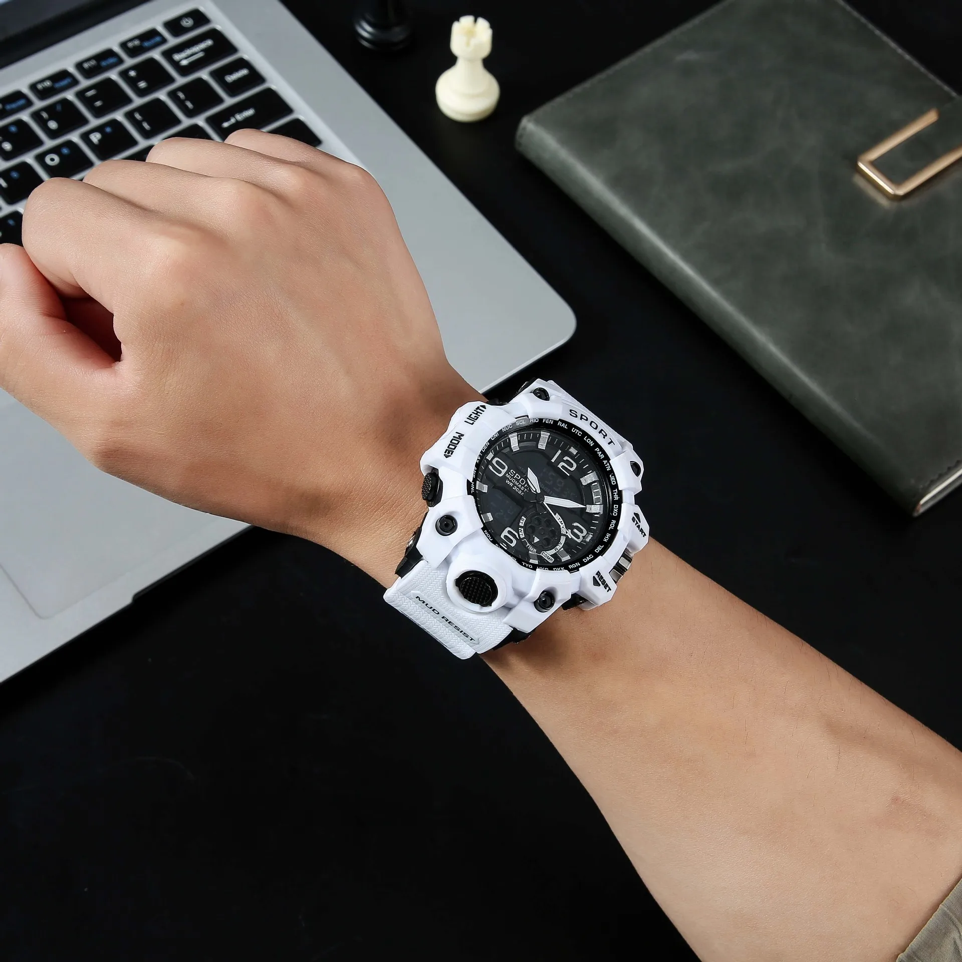 Wrist G Style Watch Man Cheap Sports Watches Alloy Case Japan Luxury ...