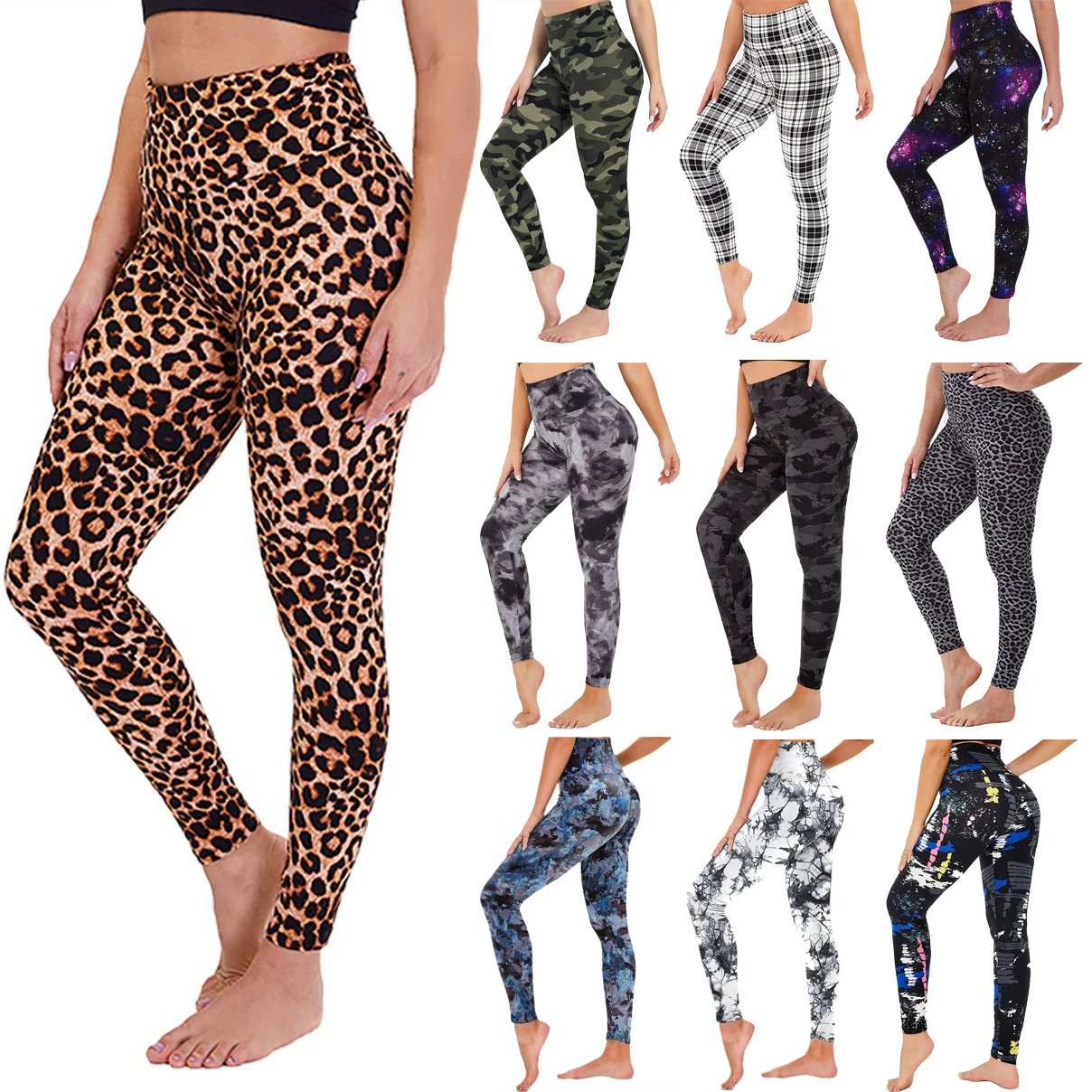 Custom Logo Digital Printing Leggings for Women - Soft & Stylish
