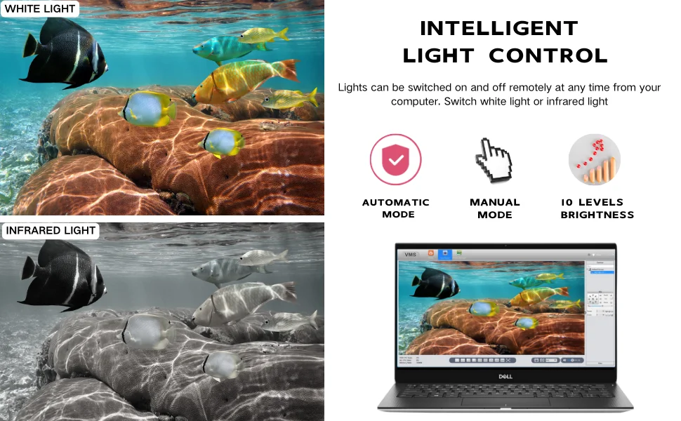 IP68 Waterproof Underwater Camera for Aquatic Research