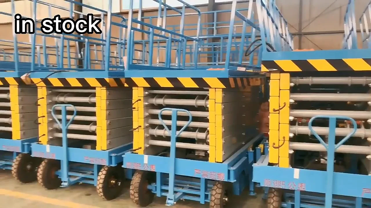 Hydraulic Scaffolding Electric Lift Table Elevated Platform Mobile ...