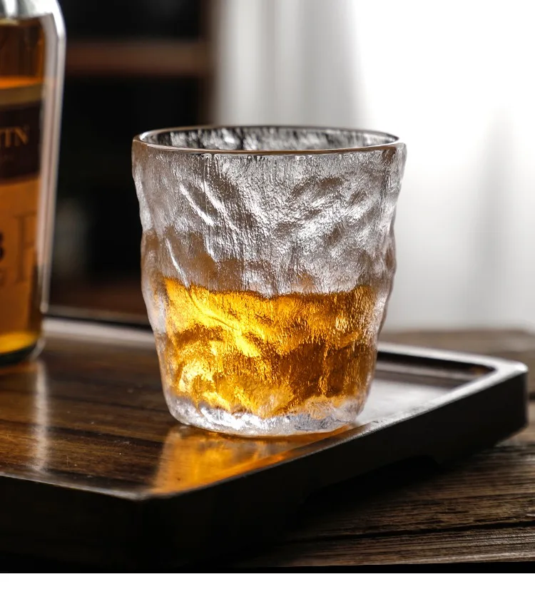 Factory Direct Sale Glacier Gradient Cup Thickened Glass Mug Drinking ...