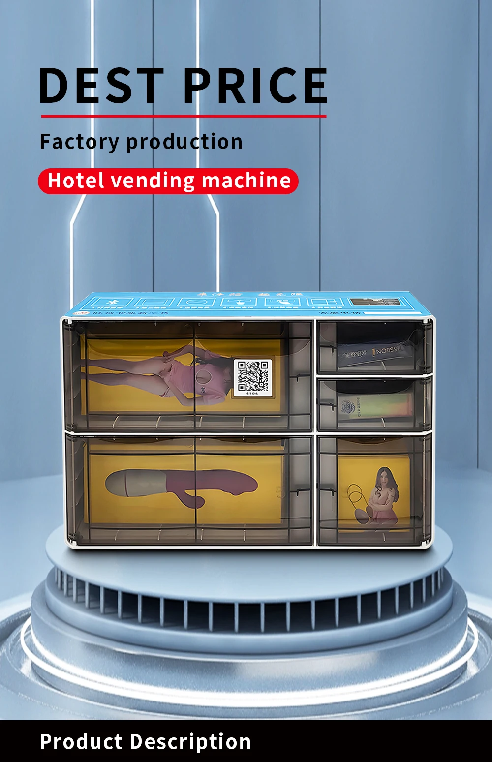 Small Vending Machine Intelligent Automatic Self-service Mini Hotel ...