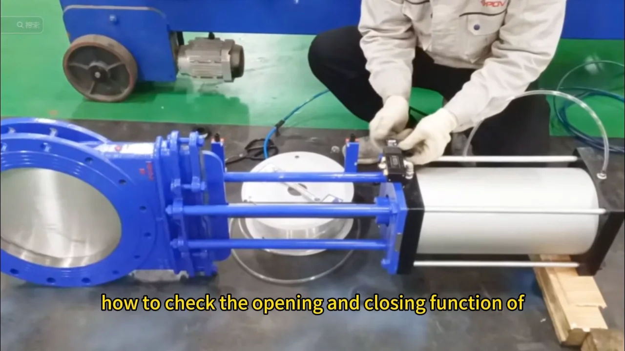 High Pressure 150lb 250mm Pneumatic Operated Motorize Actuator Slide ...