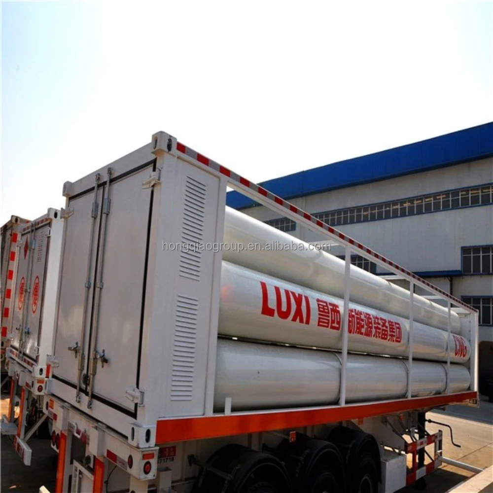 10 CNG Tubes Skid Mounted - 40-Feet Compressed Natural Gas Container by ...