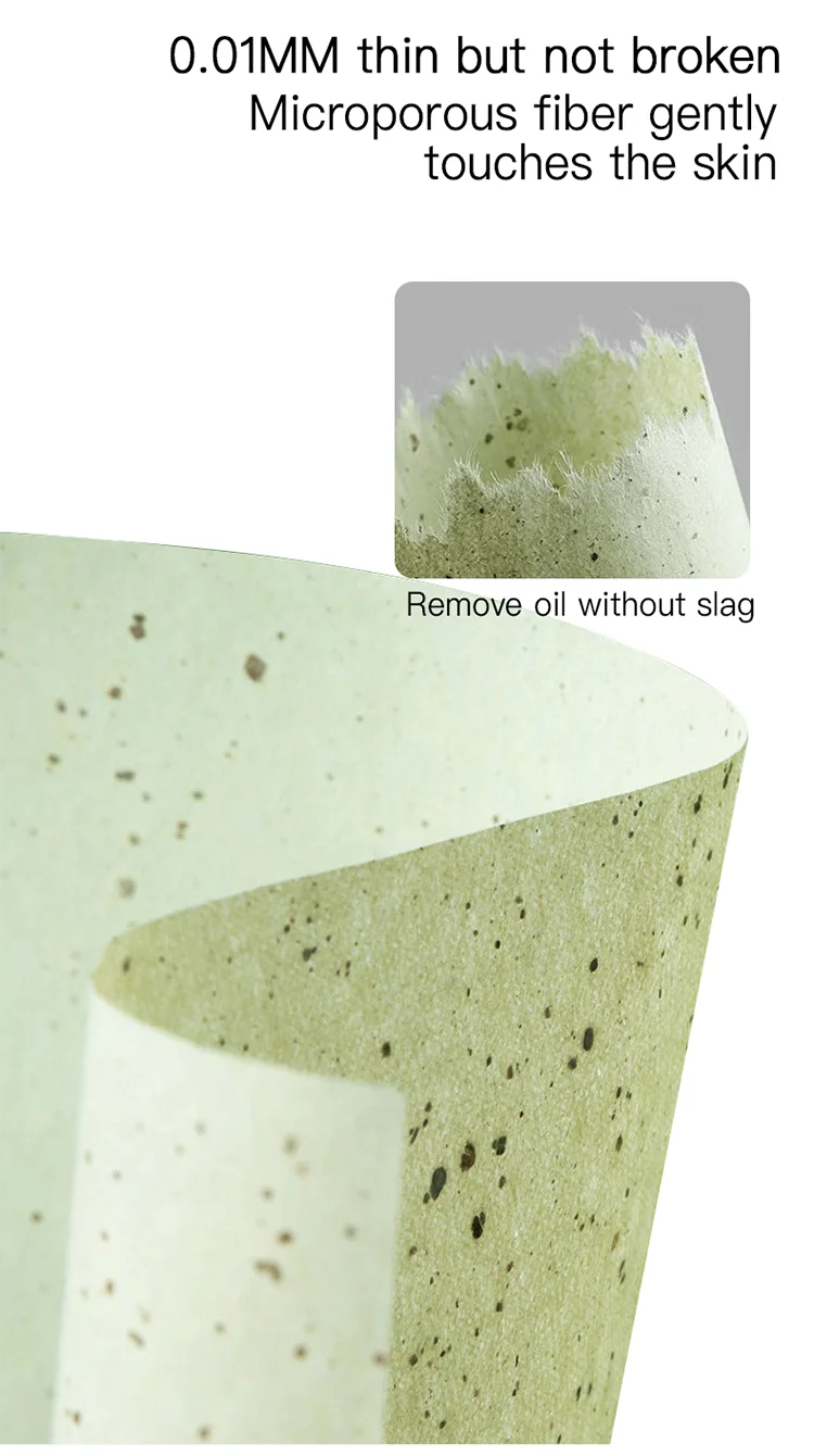 Customizable Packaging Oil Blotting Paper Oil Blotting Sheet - Buy Oil ...