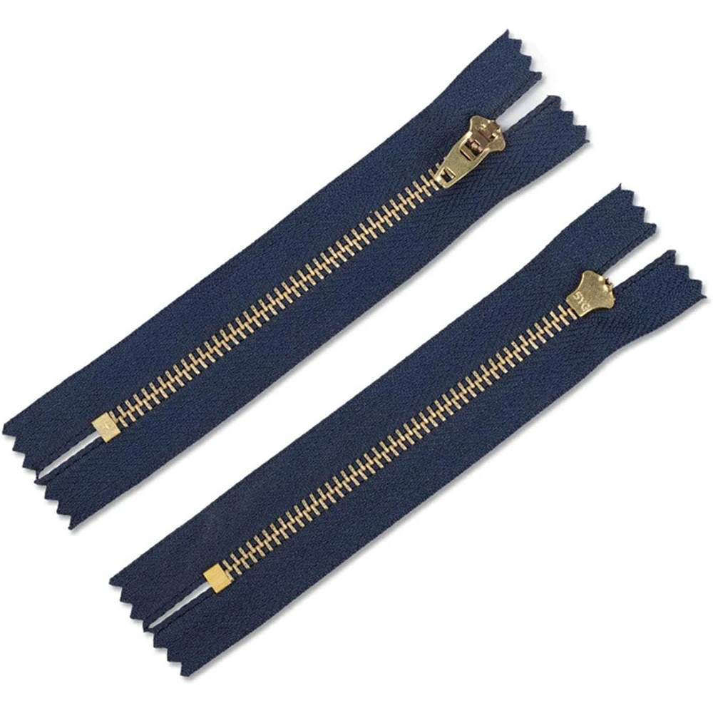 Wholesale 3# 5# Brass Auto Lock Zipper for Jeans - Smooth & Durable