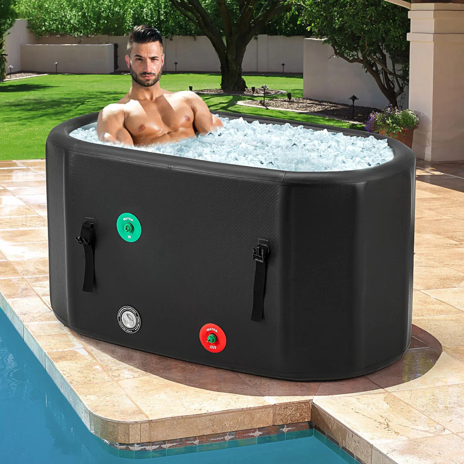 Hot Selling USA Ice Bath Tub High Quality Cold Plunge Outdoors Durable ...