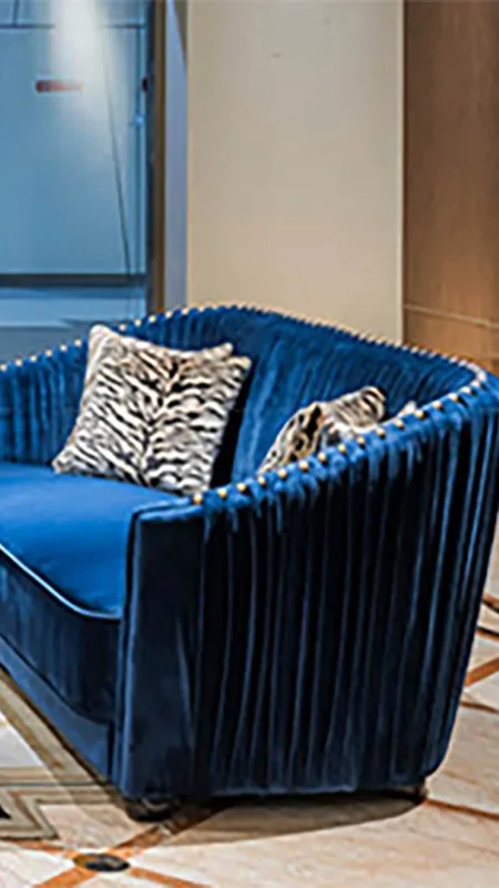 Modern Minimalist Black And Gold Sectional Canapes Salon Mbel Velvet ...