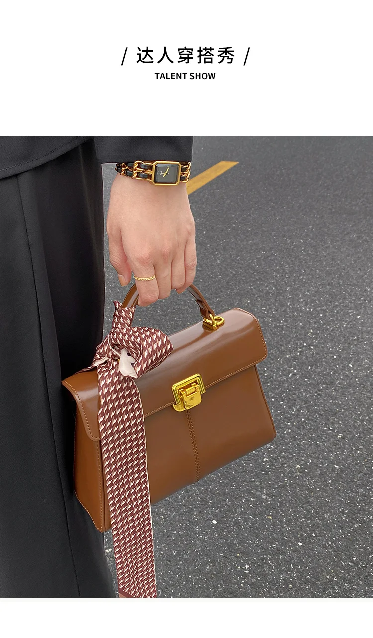 Itamood Genuine Leather Crossbody Luxury Brand Quilted Briefcase ...