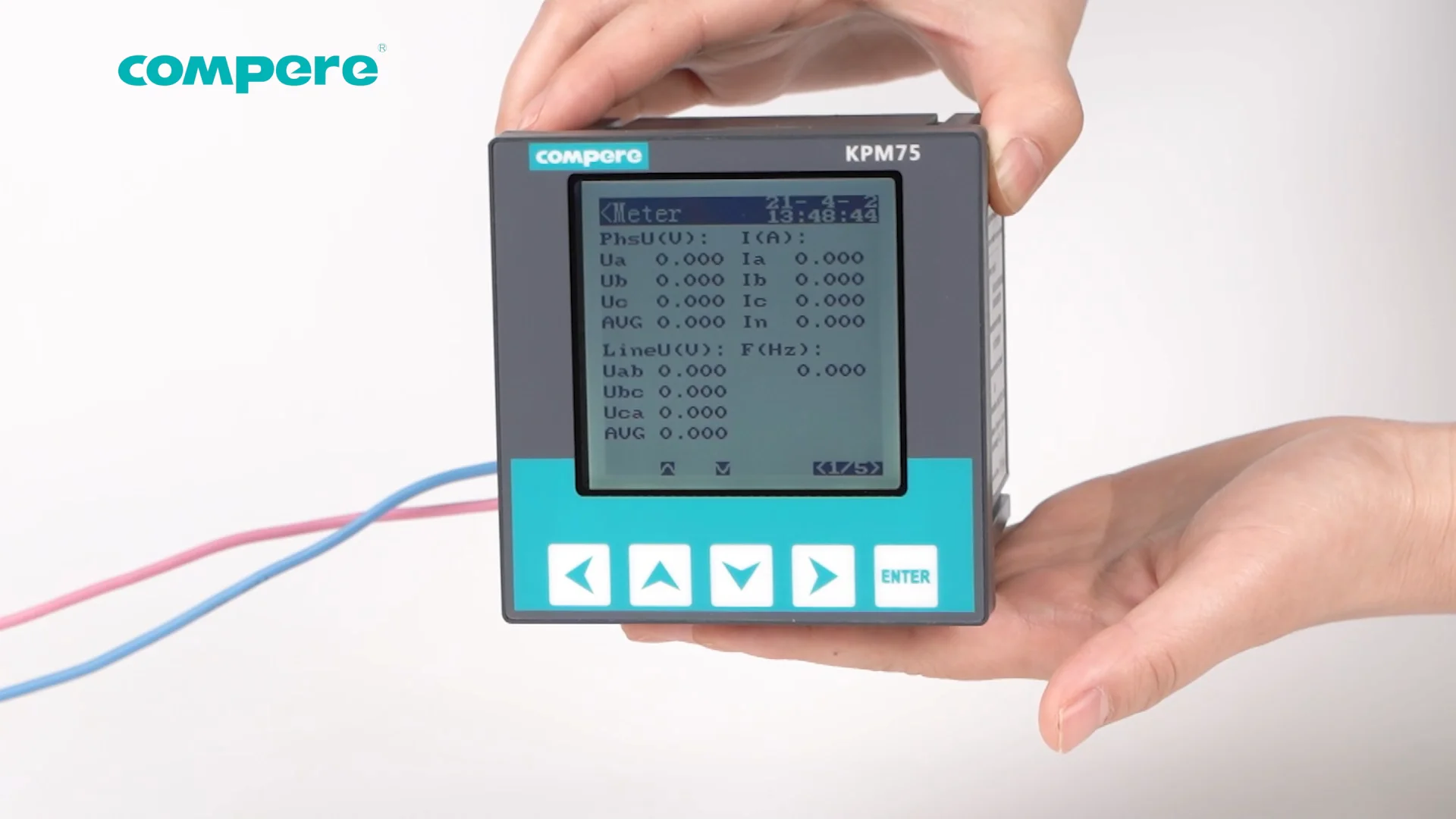 3 Phase Smart Power Quality Analyzer Kpm75 Size 96*96 - Buy Power ...