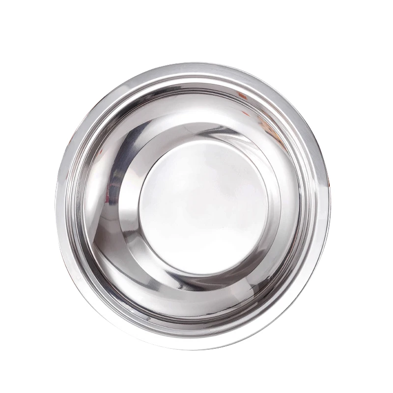 Stainless Steel Dinner Plates - Durable & Versatile