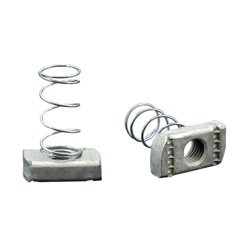 M4 M6 M10 M5 M8 Lock Strut Nut Channel Nut Slotted Unistrut Spring Nut ...