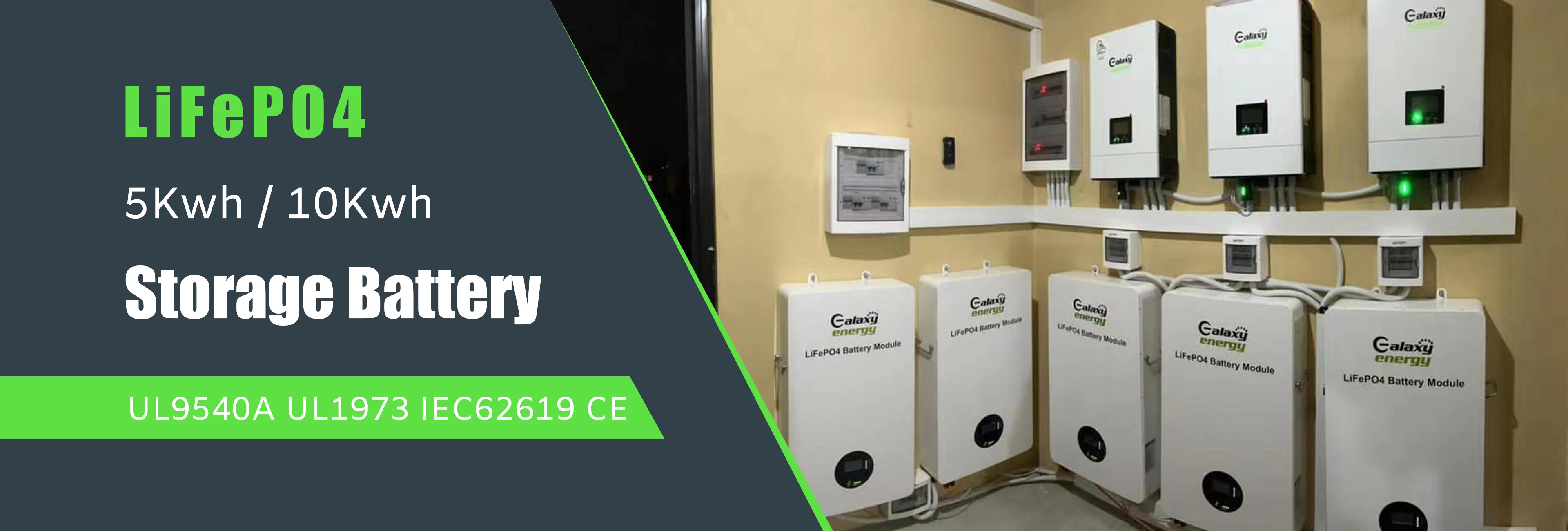 Lifepo4 Lithium Battery Wall Mounted 48v 200ah 10kwh Home Power Storage ...