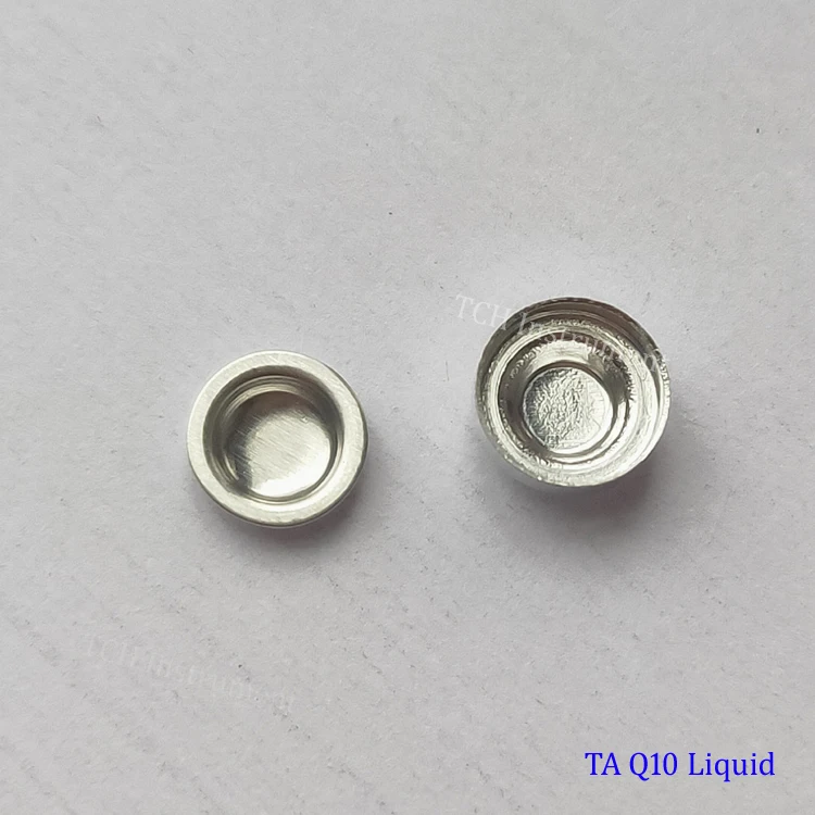 DSC Aluminum Concavus Pan and Lid - 100 Pcs Box for NETZSCH NGB814672 ...