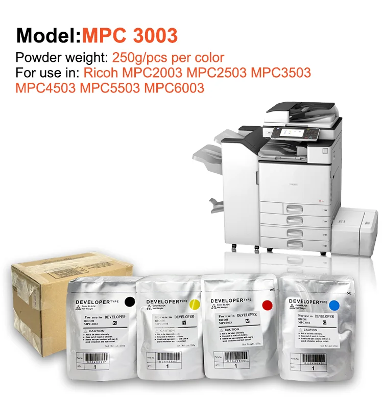 Developer Ricoh Mpc 3003 Mp C3003 Color Copier Original Developers ...