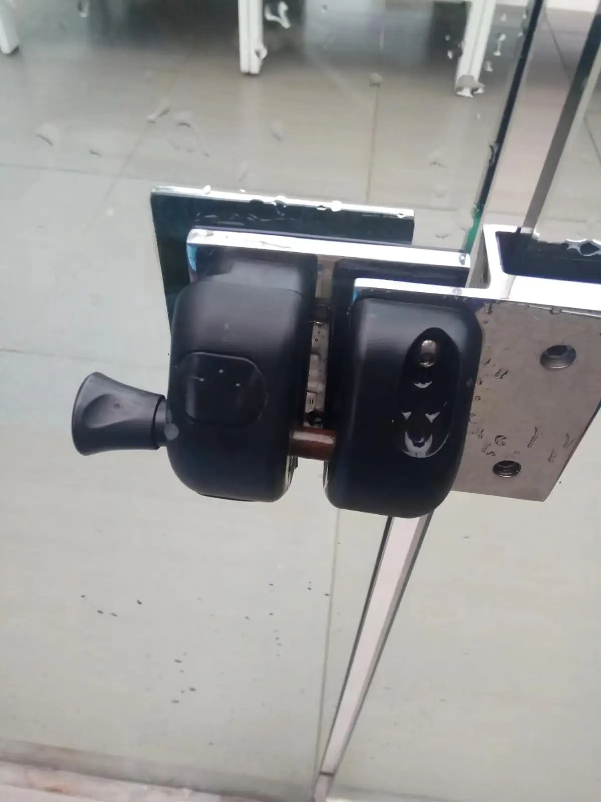 Fence Gate Latches Glass Door Lock Latch Glass Railing Pool Fence Round ...