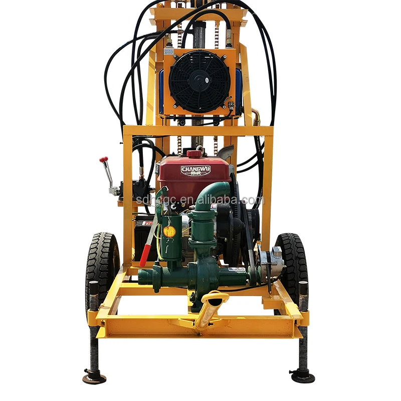 22HP Diesel Drilling Rig - Deep Water Well Borehole Machine