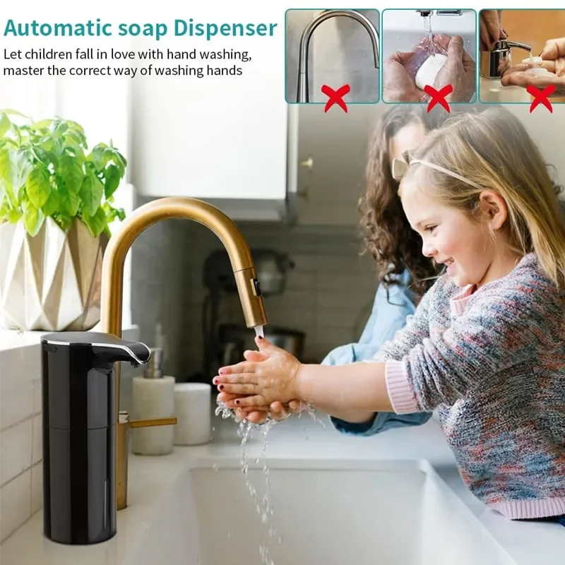 450ml IR Sensor Soap Dispenser - Touchless & Rechargeable