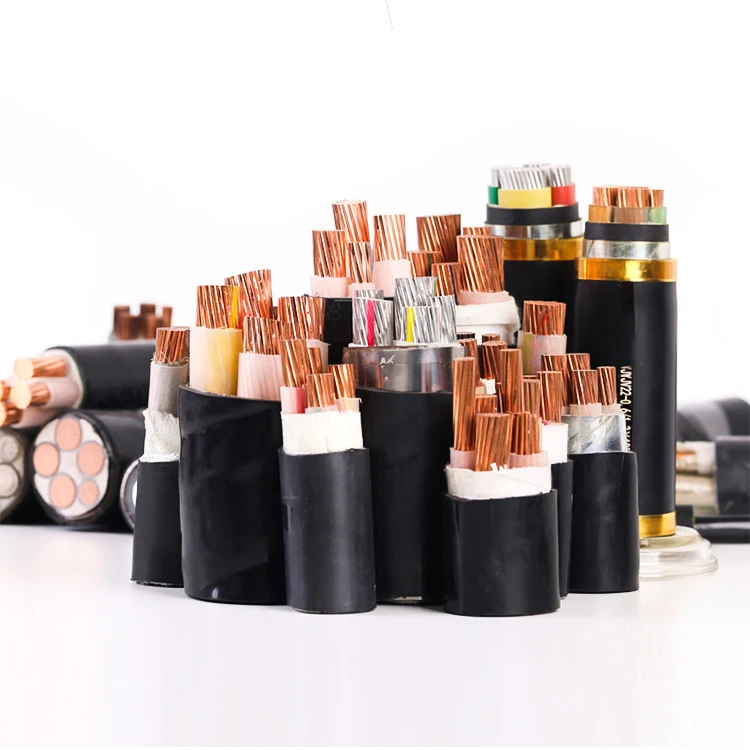 15kv Medium Voltage XLPE Insulation Shielded Two Steel Straps Armored ...