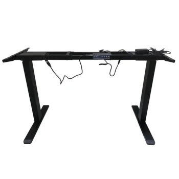 Dual Motor Electric Extending Desk Frame Home Office Table Design For ...