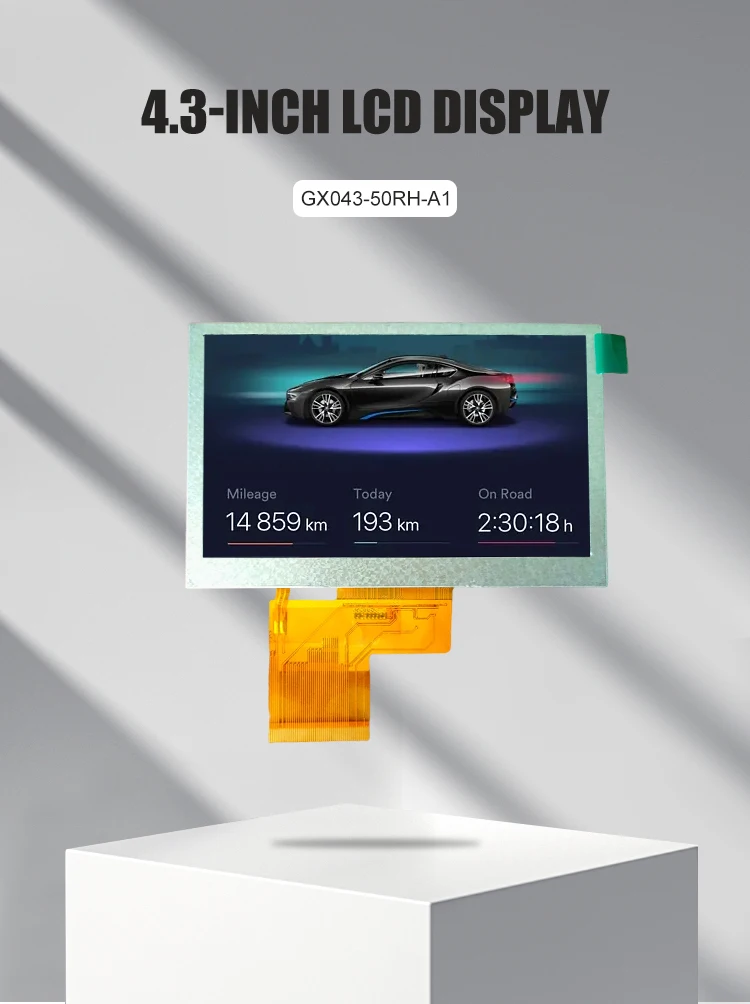 Wholesale 4.3 Inch Screen Panel 800x480 Resolution Tft Ips Lcd Display ...