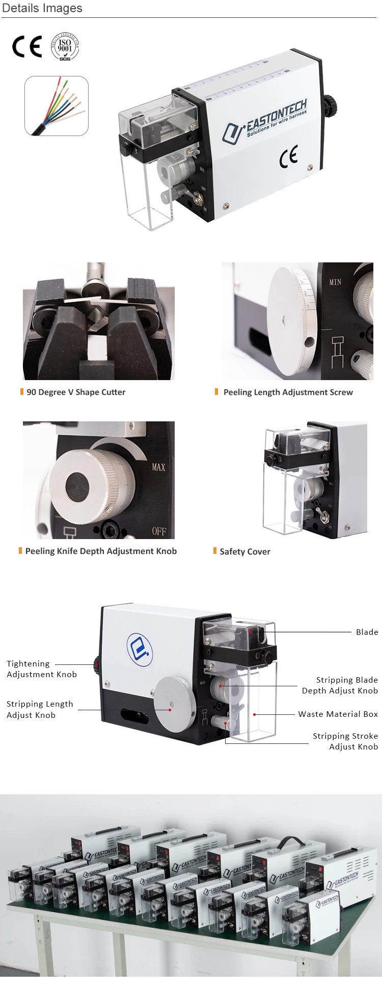 Free Shipping Schleuniger Unistrip 2015 Pneumatic Cable Stripping Wire ...