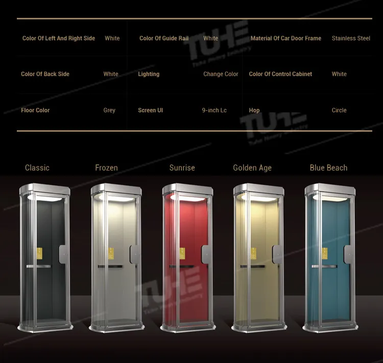 Passenger Hydraulic Lift for Small Residential Elevators - Custom OEM