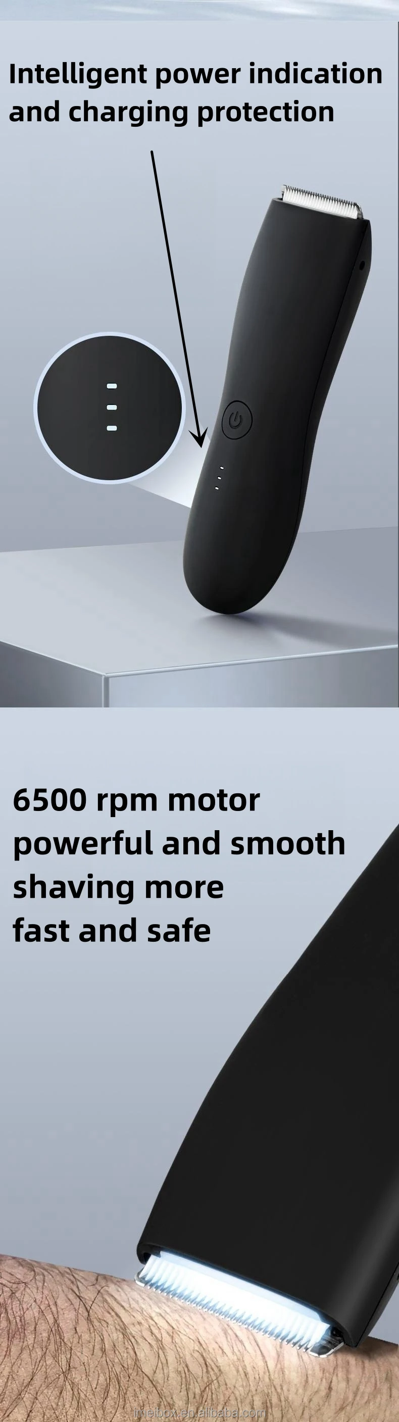 Original Factory Upgraded Premium Hair Trimmer For Sensitive Area ...