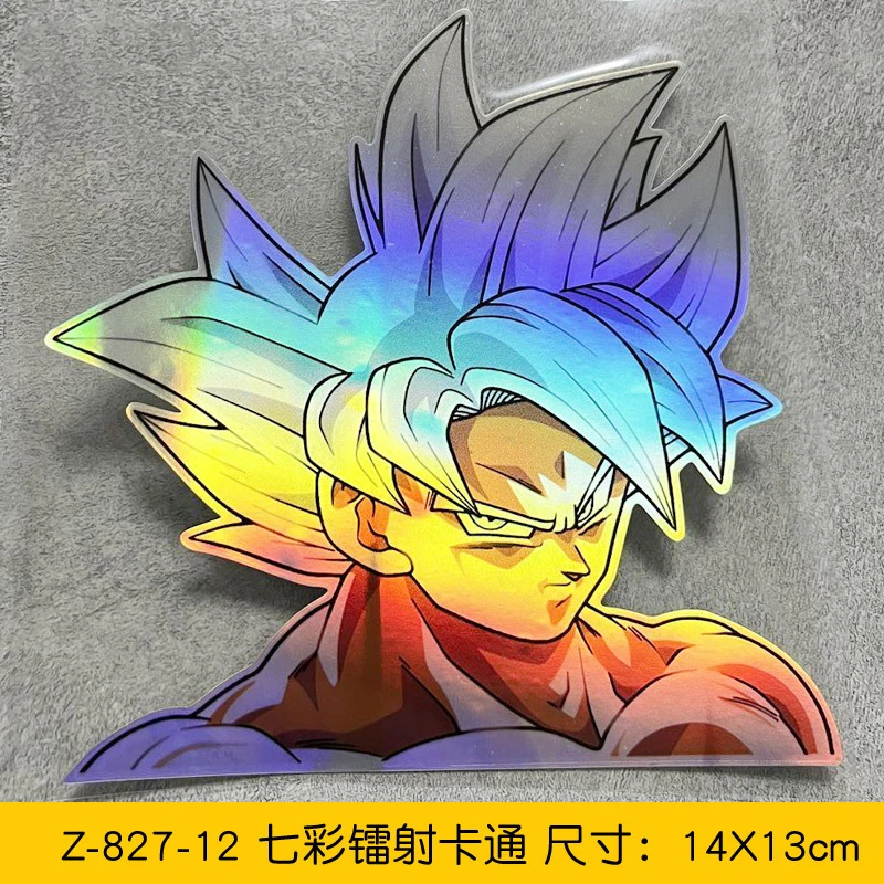 16 New Design Anime Mix Colorful Laser Reflection Car Reflective Peek ...