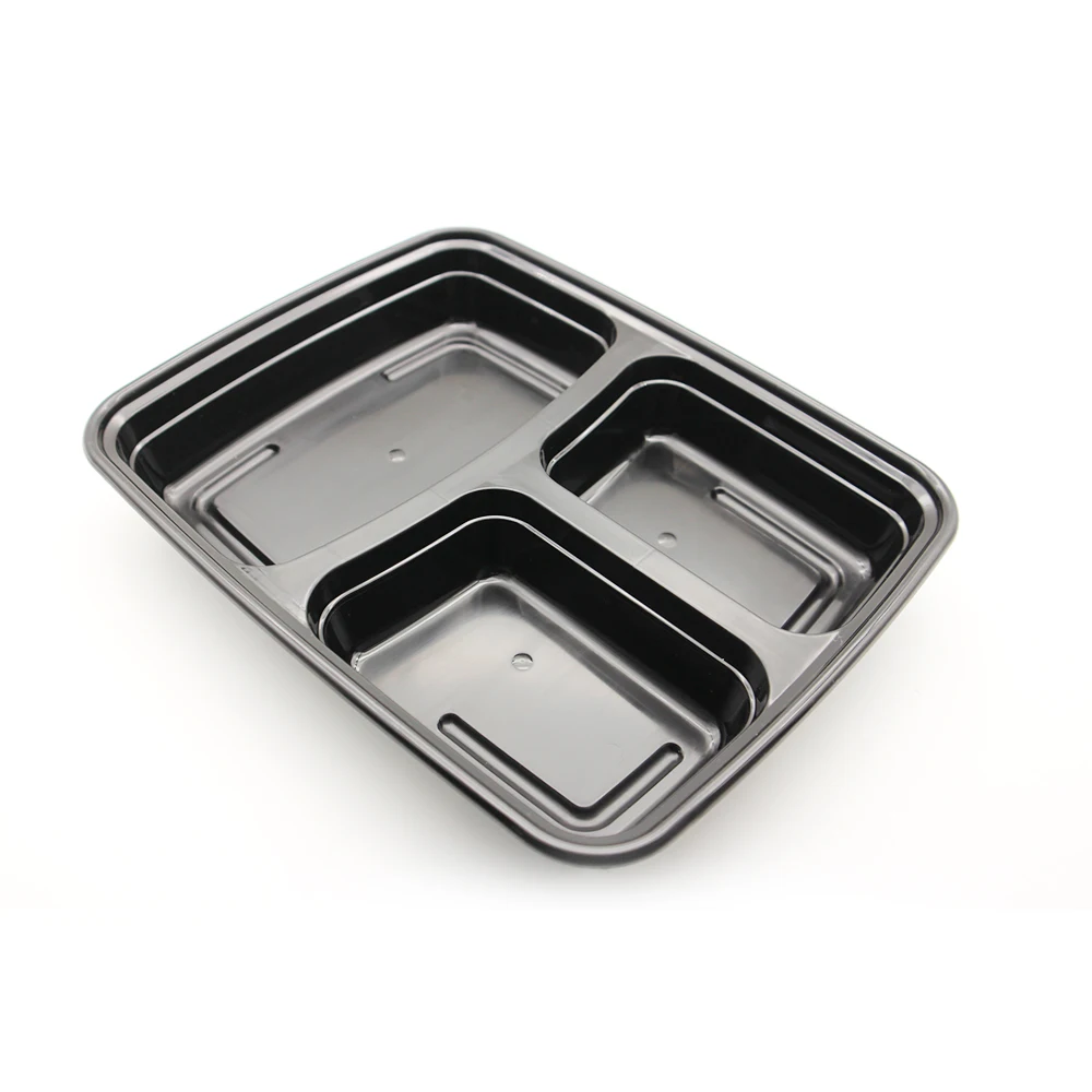 Disposable Microwave PP Fast Food Container Box with Lid
