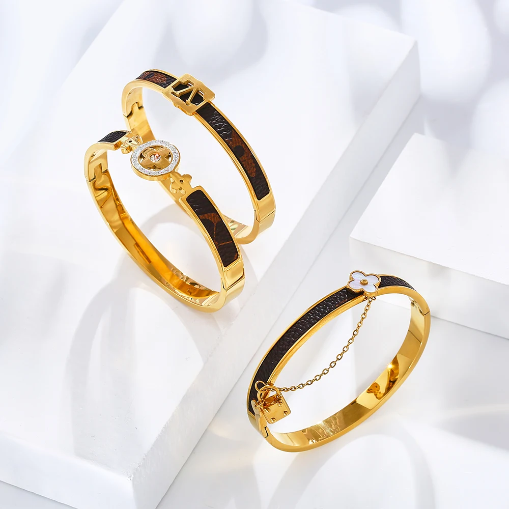 Waterproof Zircon 18k Gold Plated Famous Branded Inspired Designer ...