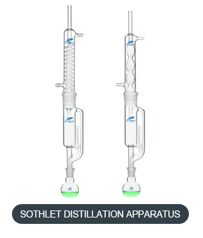 JOAN Lab Glassware - Spherical Soxhlet Distillation Apparatus