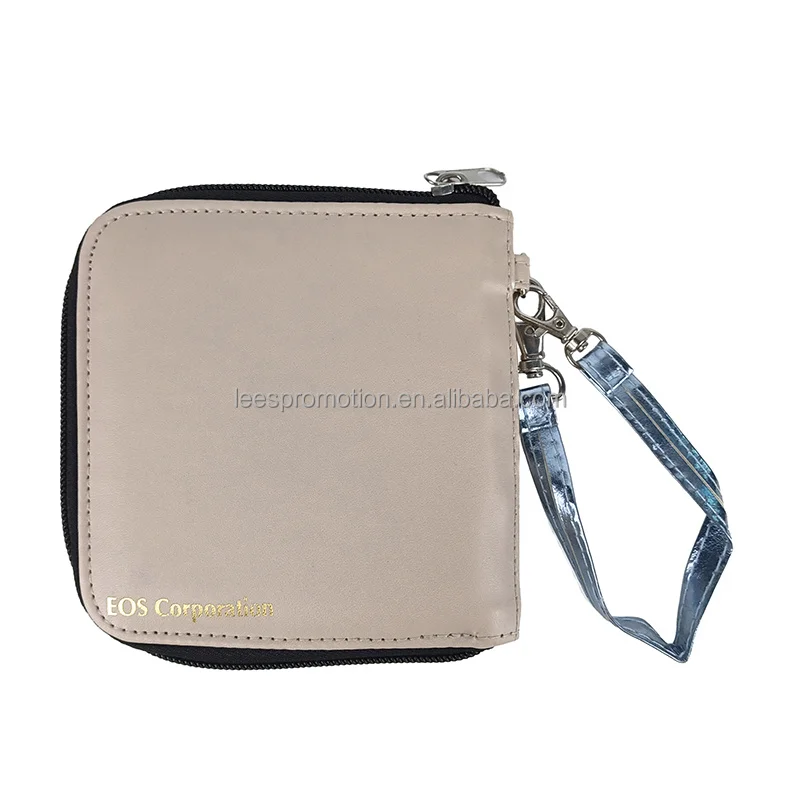 Factory Wholesale Beige Pu Pvc Leather Multiple Layers Id Card Holder ...